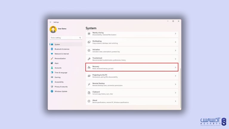 آموزش فعال سازی Virtualization در ویندوز 11 - Azarsys